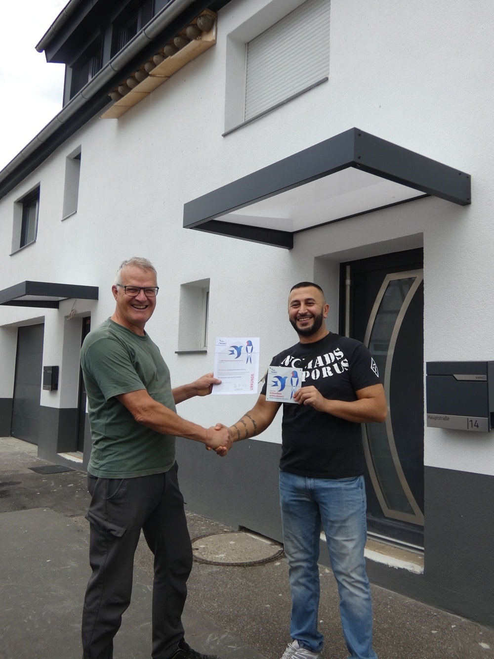 Schwalbenfreundliches Haus – Vogel- und Naturfreunde Merklingen